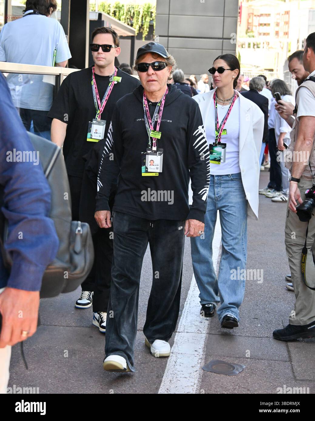 Monaco, Celebrities at the Monaco GP 2025. Photo: Renzo Rosso Stock ...