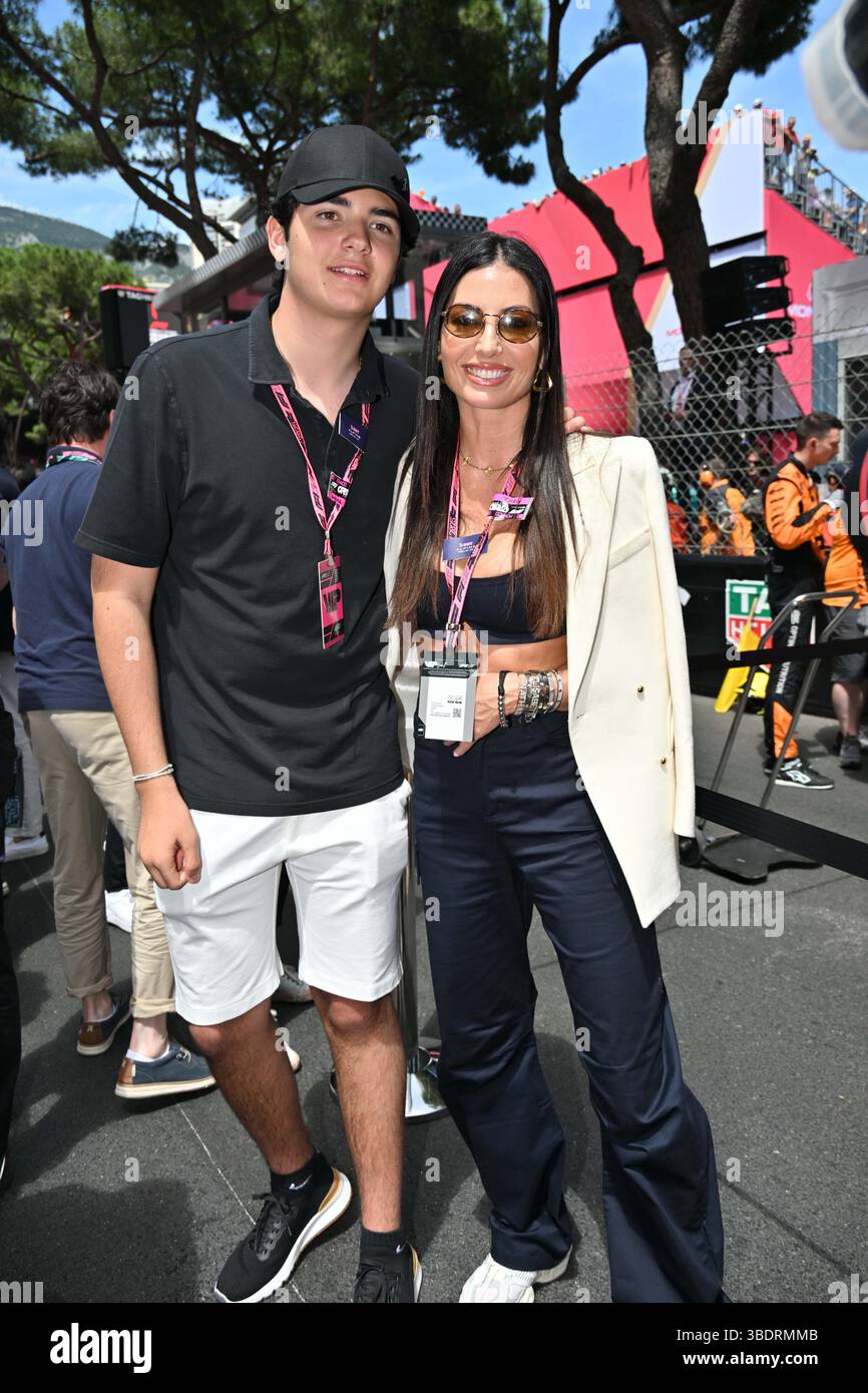 Monaco, Celebrities at the Monaco GP 2025. Photo: Elisabetta Gregoracci ...