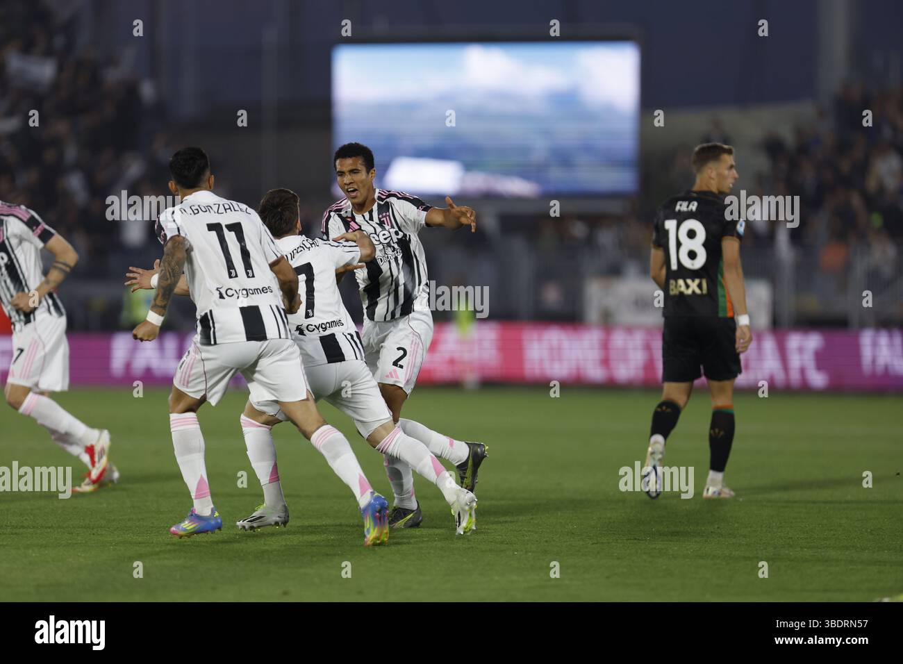 Venice, Italy. 25th May, 2025. Juventus's ALBERTO COSTA during the ...