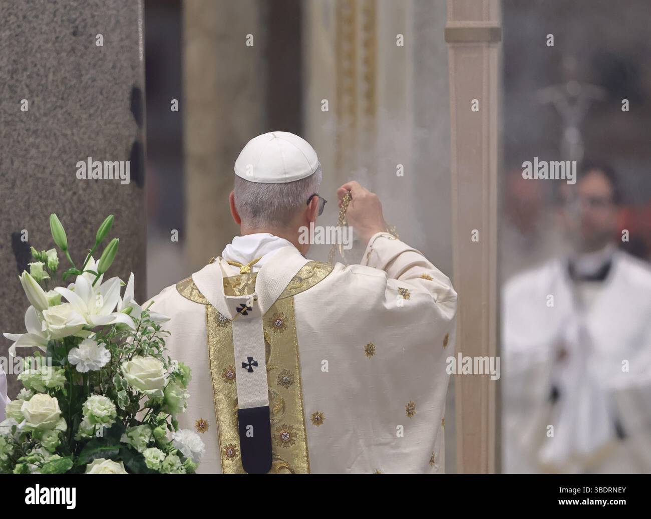 Rome, Italy. 25th May, 2025. **NO LIBRI** Italy, Rome, 2025/5/25.Pope ...