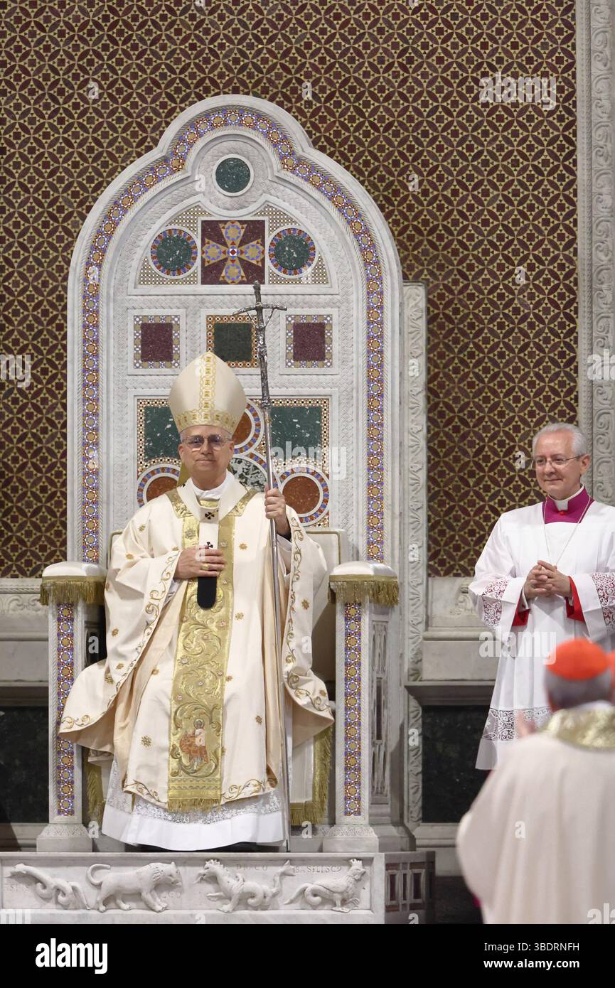 Rome, Italy. 25th May, 2025. **NO LIBRI** Italy, Rome, 2025/5/25.Pope ...