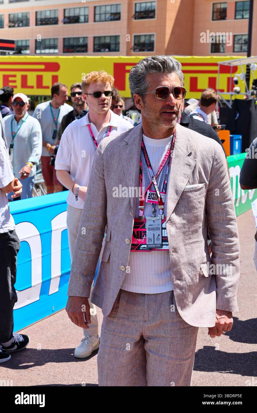 Monaco, Principality Of Monaco. 25th May, 2025. Patrick Galen Dempsey ...