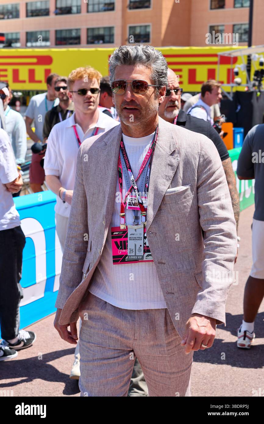 Monaco, Principality Of Monaco. 25th May, 2025. Patrick Galen Dempsey ...