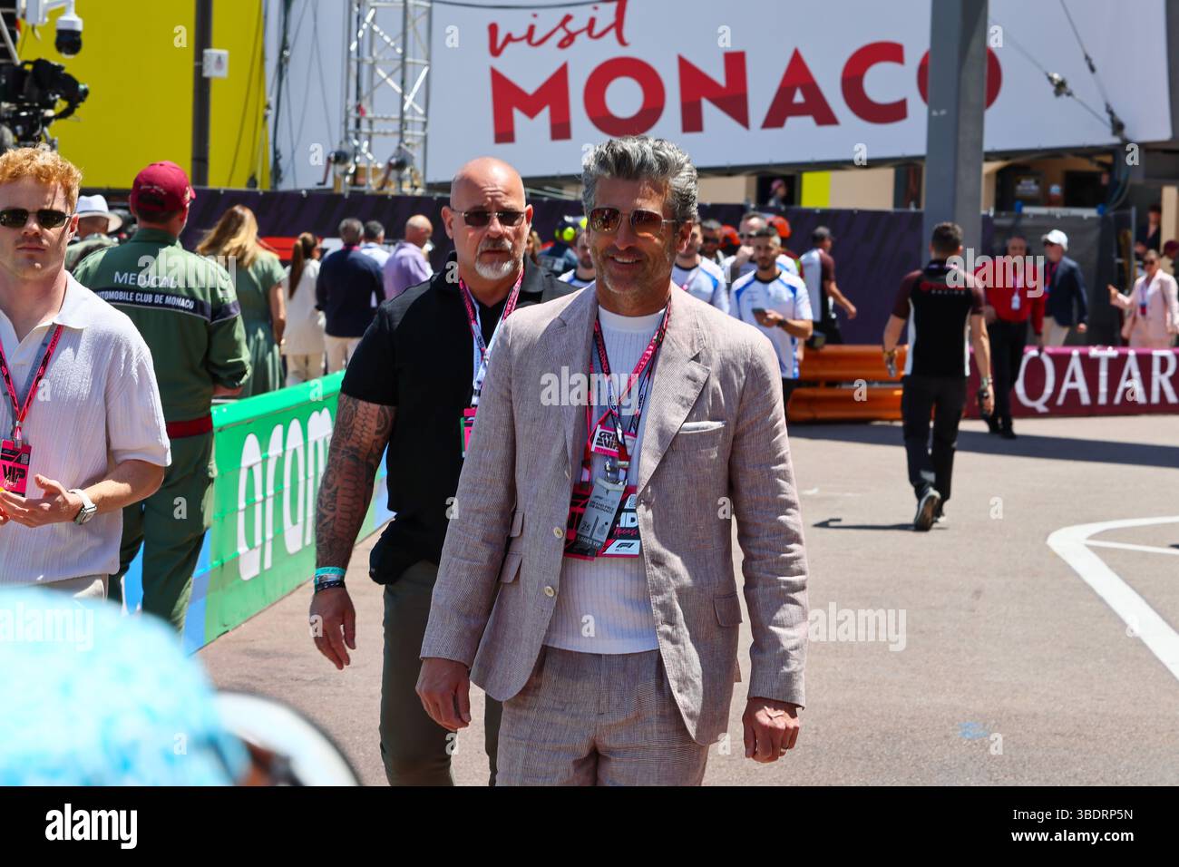 Monaco, Principality Of Monaco. 25th May, 2025. Patrick Galen Dempsey ...