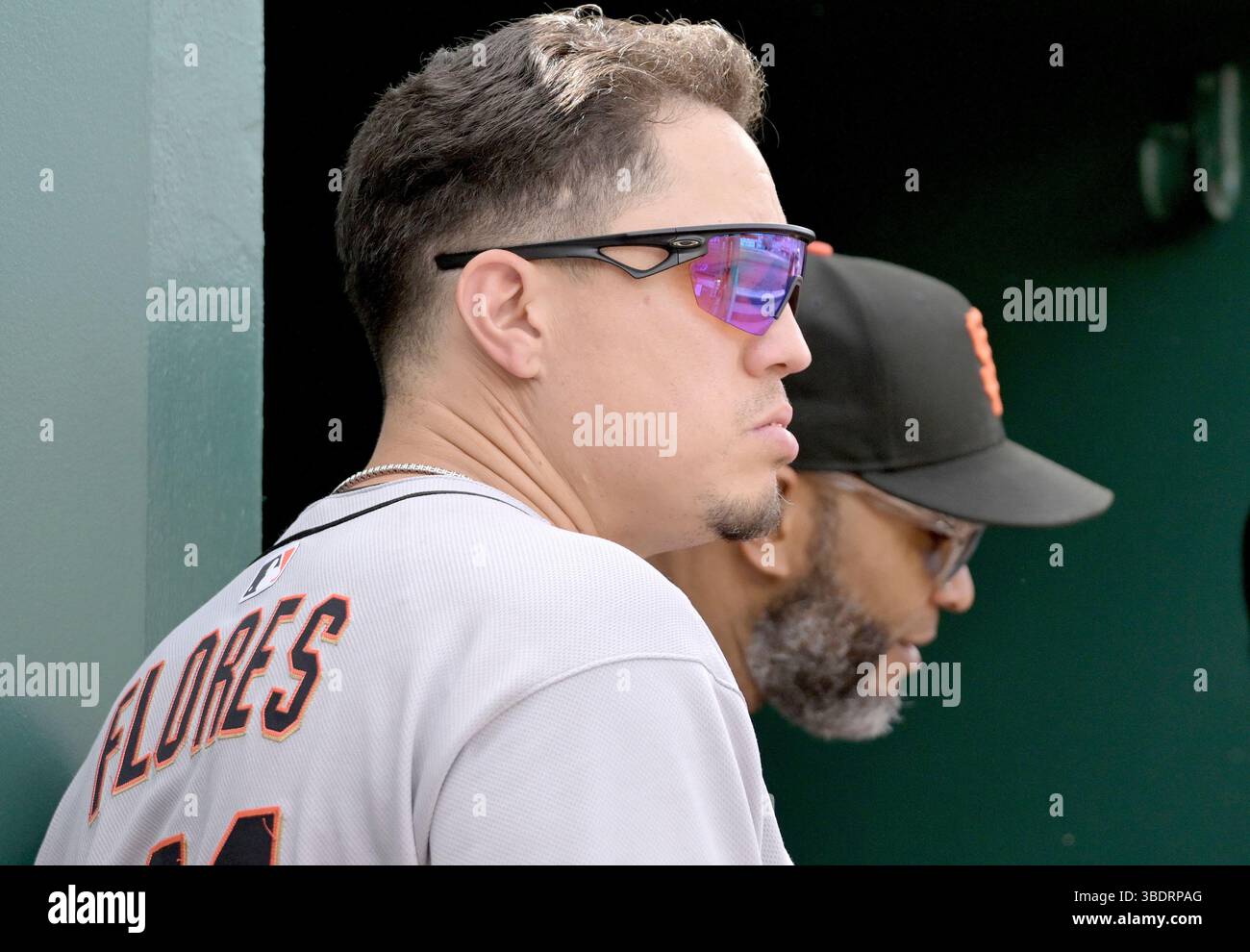 WASHINGTON, DC - MAY 25: San Francisco Giants designated hitter Wilmer ...