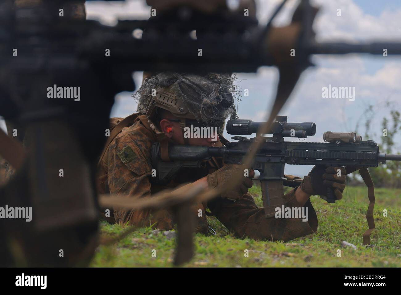 U.S. Marine Corps Lance Cpl. Braxton Rose, a native of Arkansas and a ...