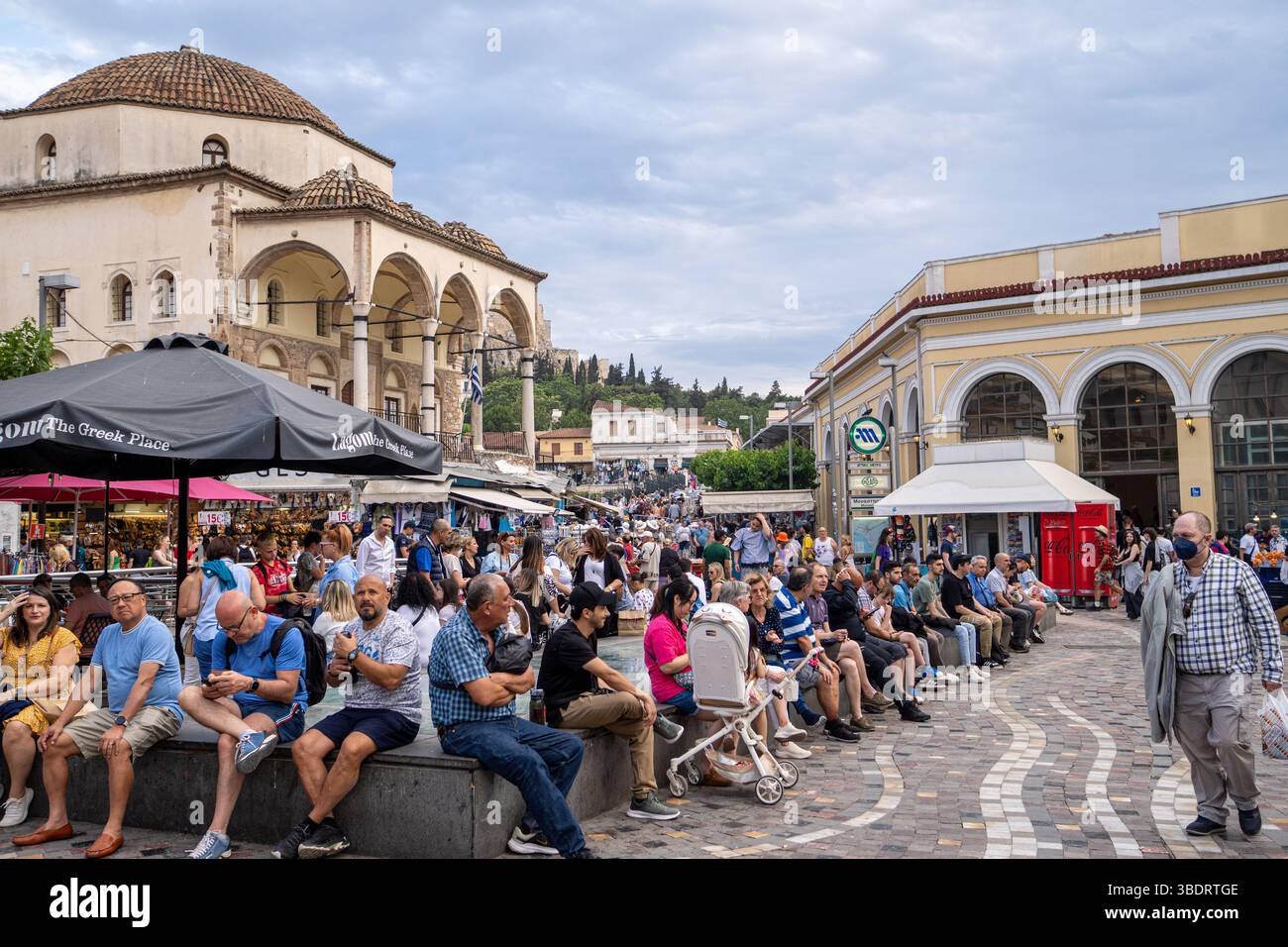 Greece athens metro subway hi-res stock photography and images - Alamy