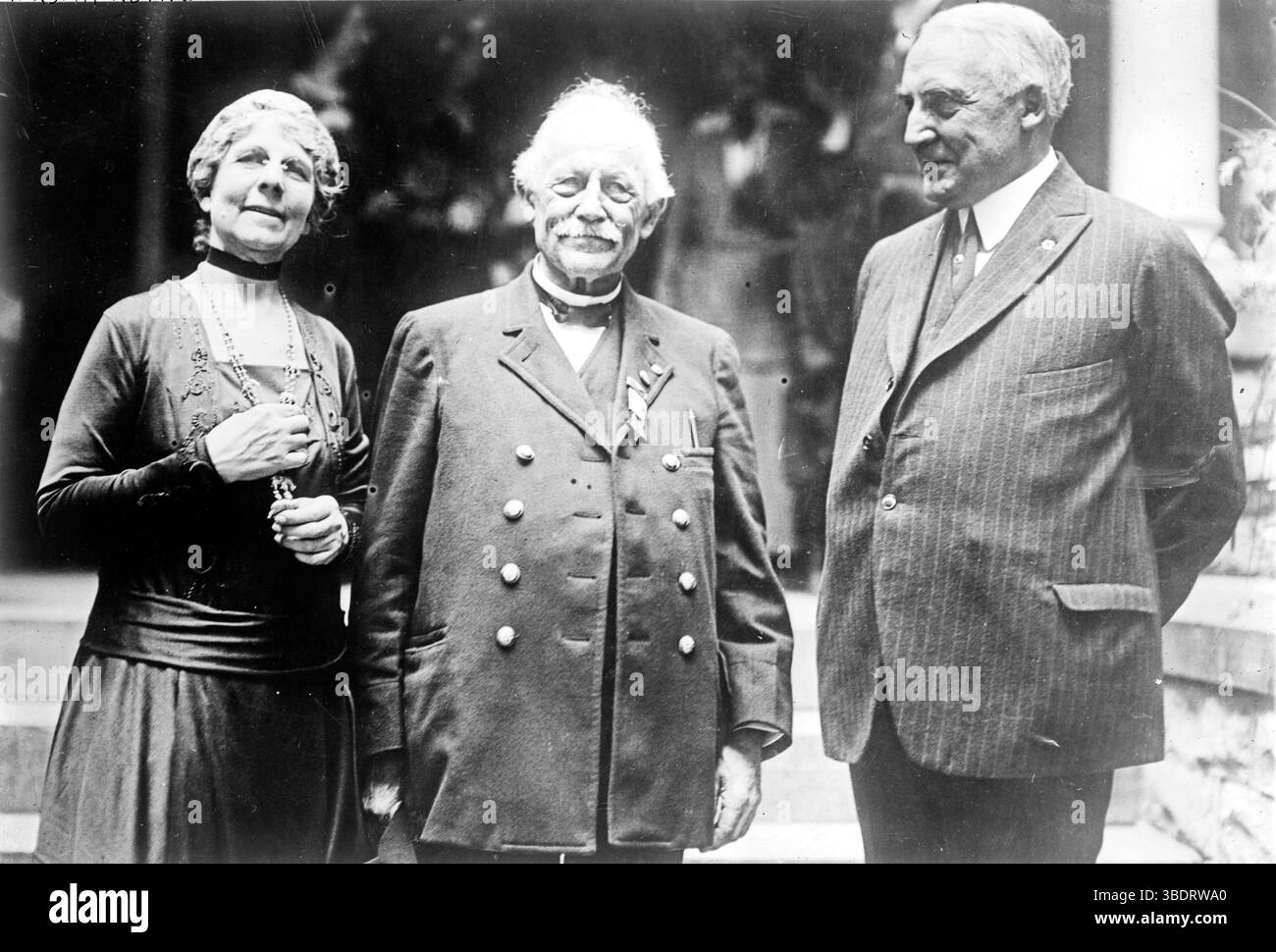 Florence Mabel Harding, George Tryon Harding (father of Warren G ...