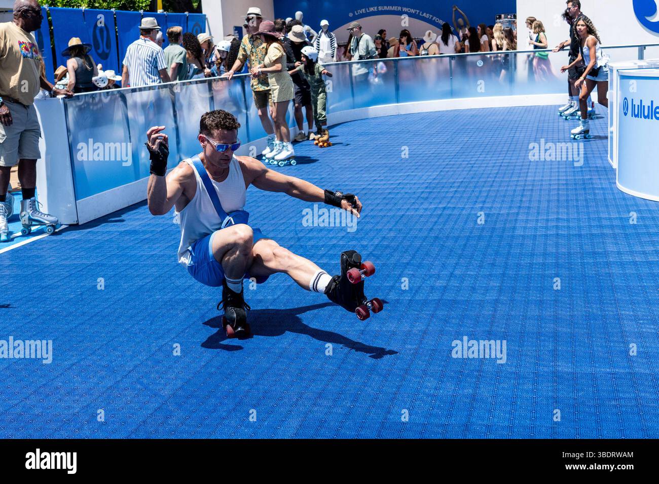 Festivalgoers are seen at the 2025 BottleRock Napa Valley on Sunday ...