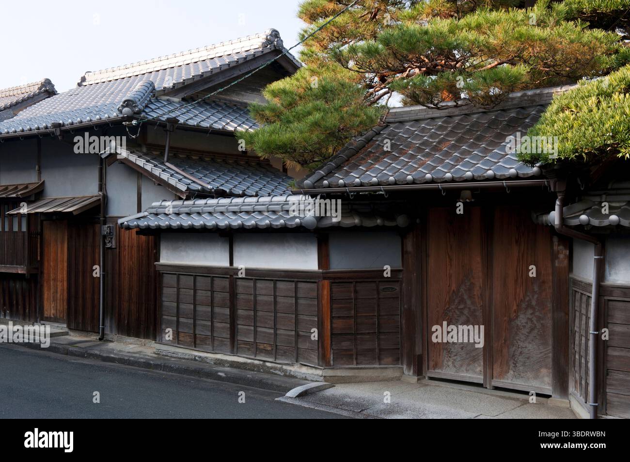 Traditional Japanese architectural style residence from the Meiji ...