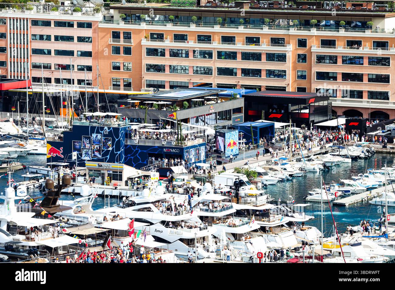Red Bull Racing Energy station in the harbour during the Formula 1 Tag ...