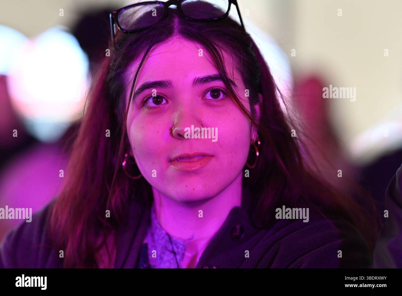 LONDON, UK. 25th May, 2025. Tia Gordon performs at Cross The Tracks ...