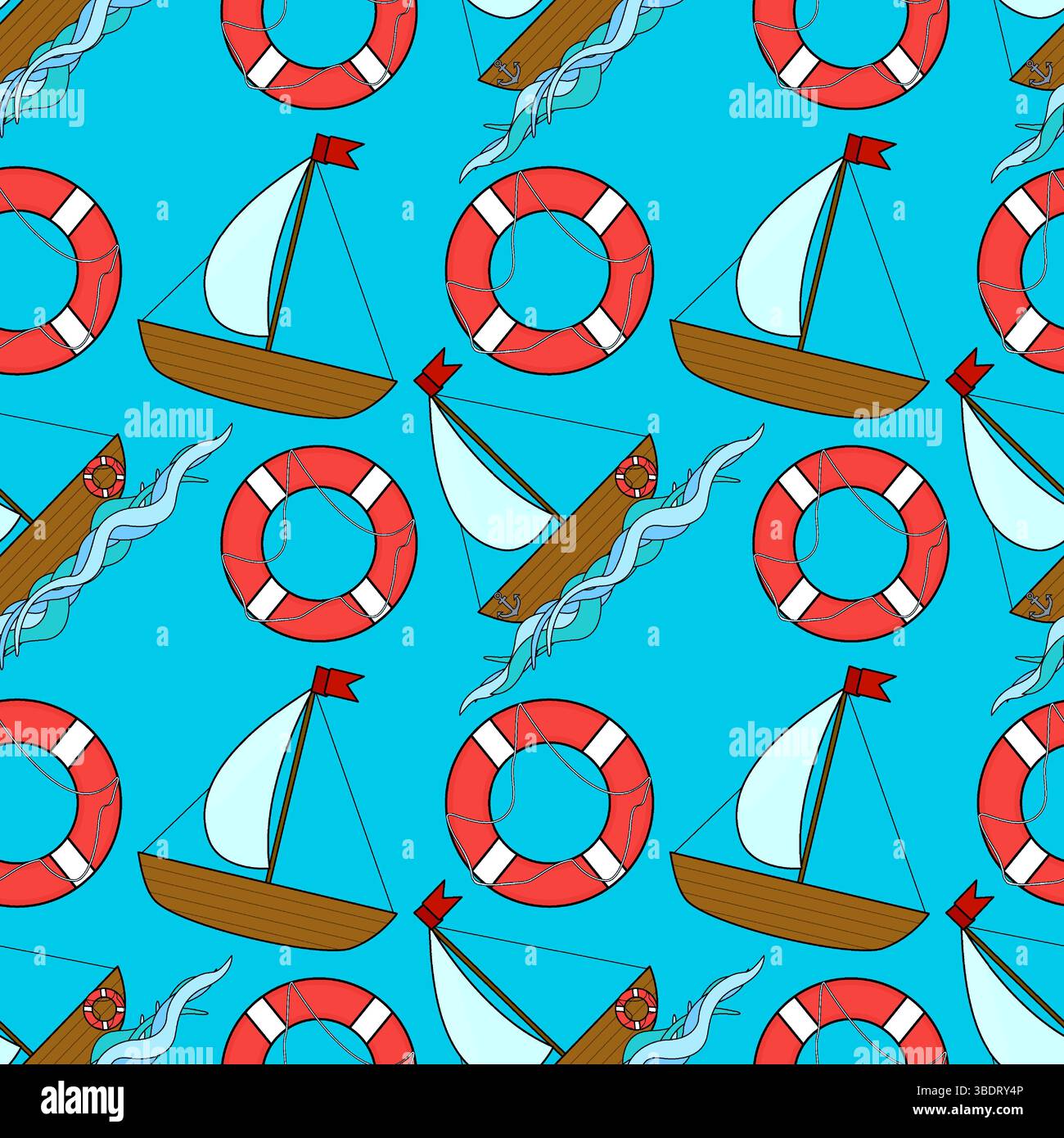 Seaside clothing Stock Vector Images - Alamy