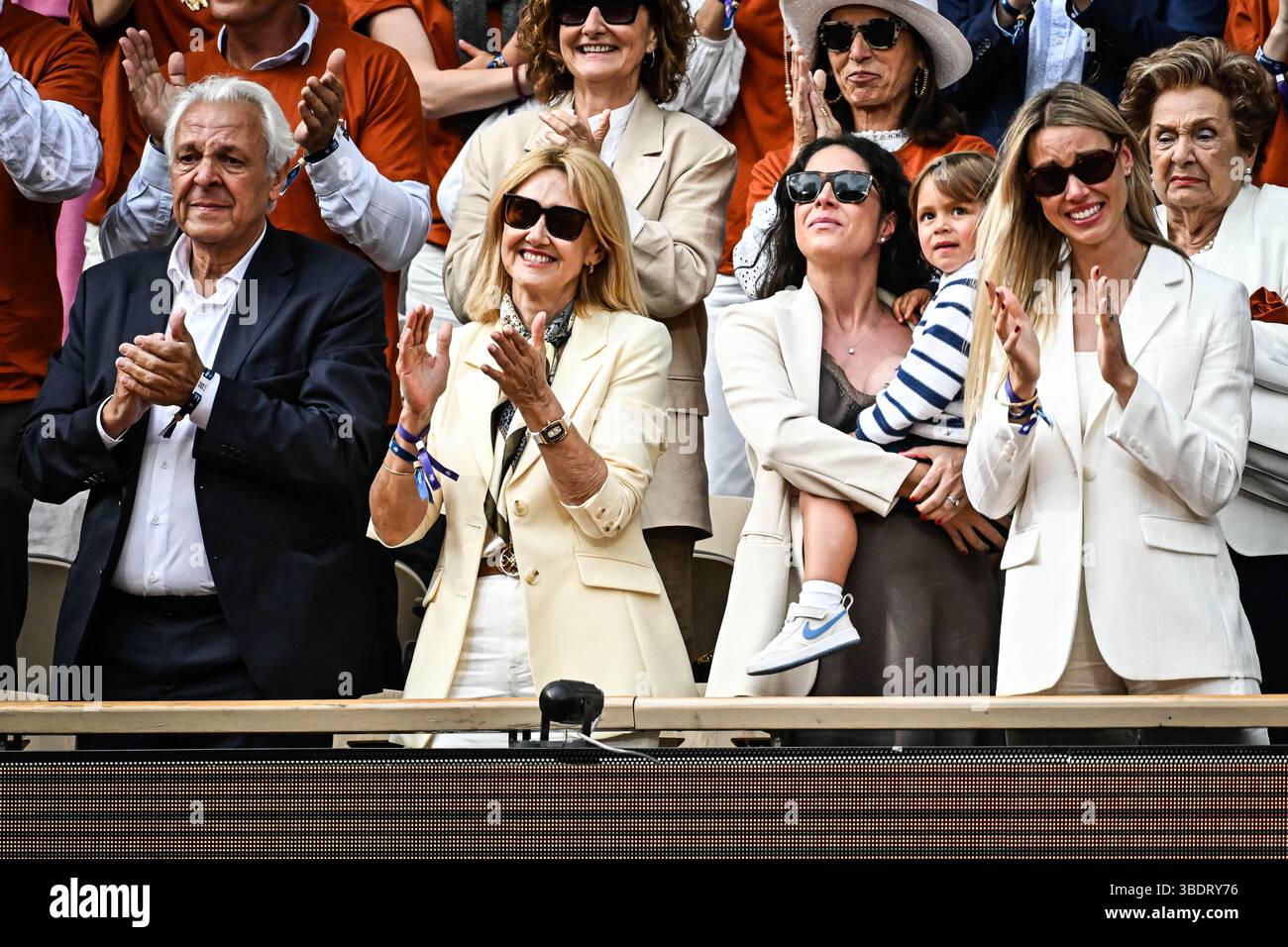 Rafael Nadal's family, his father Sebastian NADAL, his mother Ana Maria ...