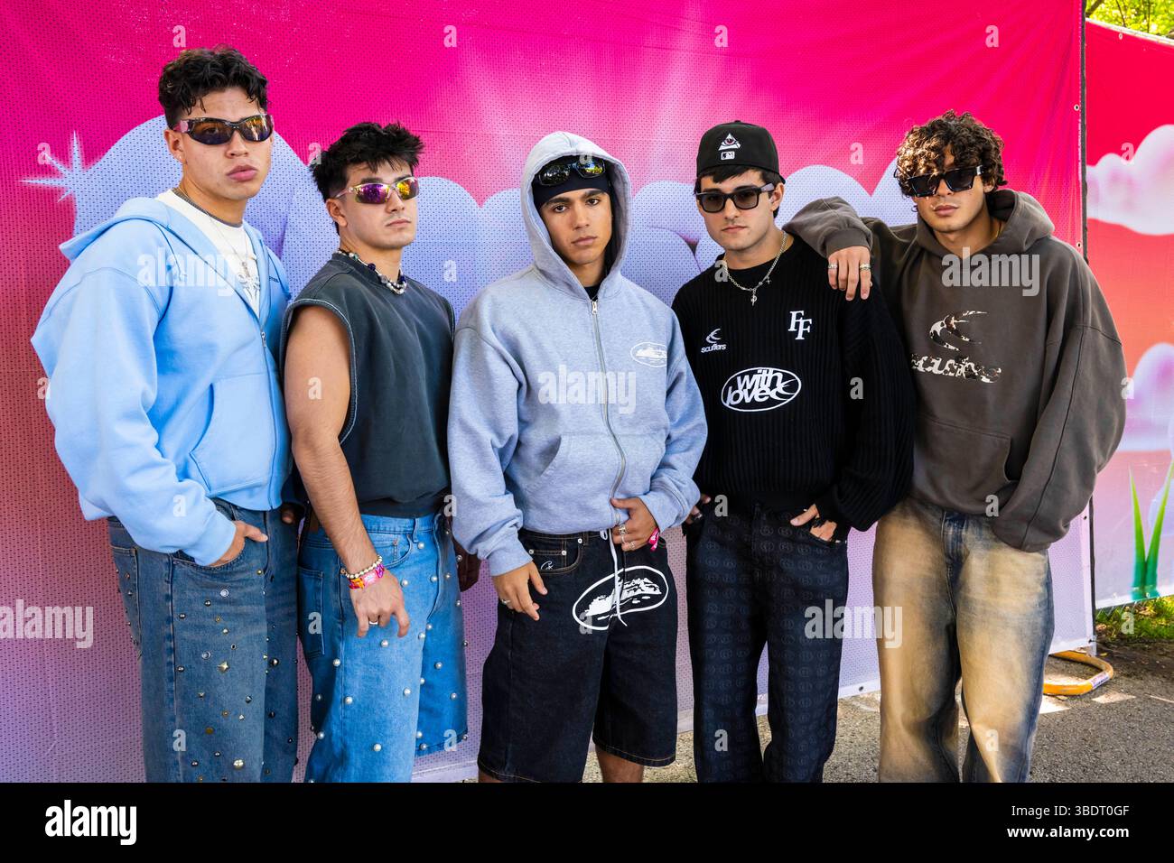 Danny Isaac, from left, Emilio Villa, Emiliano Jofre, Javy Garcia, and ...