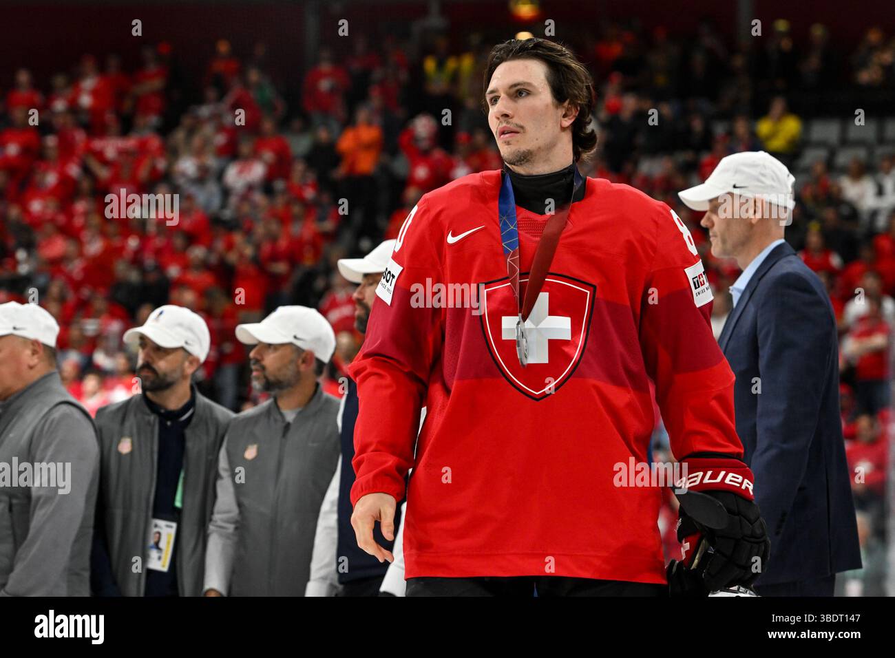 STOCKHOLM, SWEDEN - MAY 25: Nicolas Baechler of Switzerland after ...