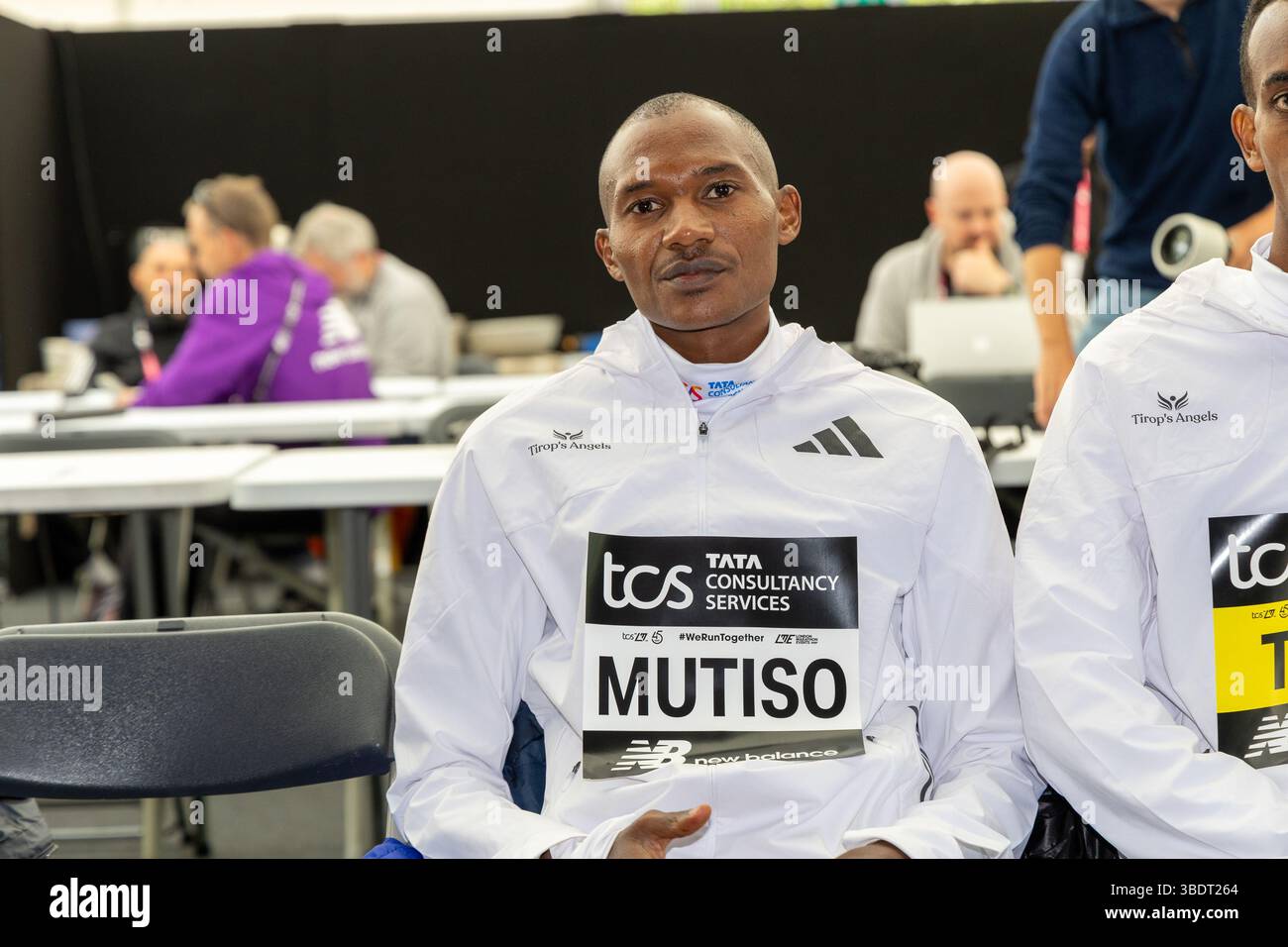 Marathon Elite Men at a press conference for 2025 TCS London Marathon ...