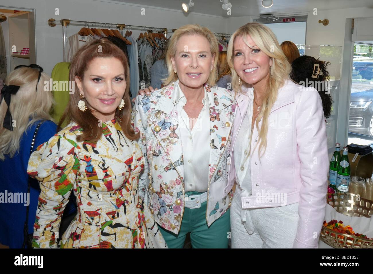 Jean Shafiroff, Pamela Morgan and Kathy Prounis attends the Leesa ...