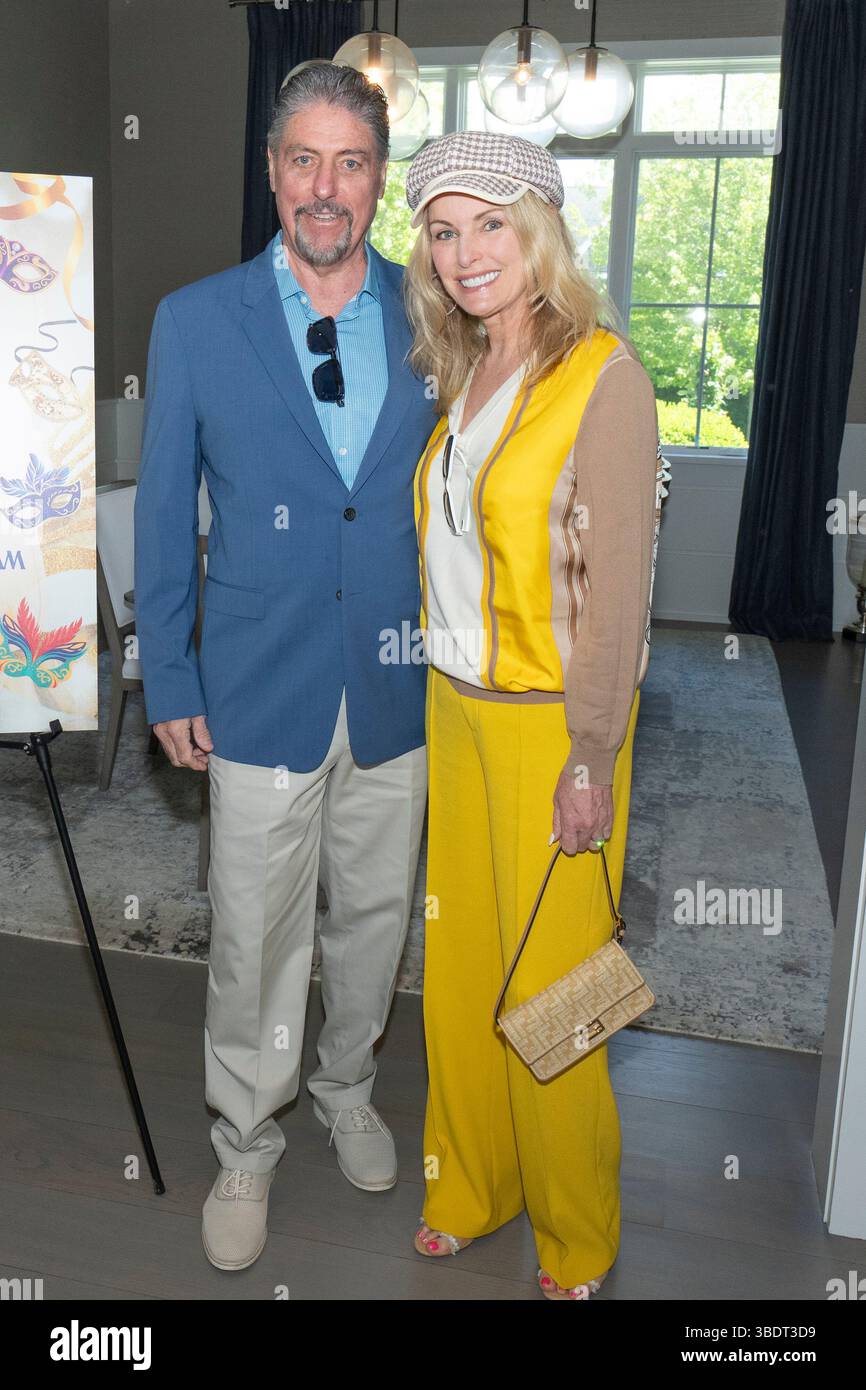 Jim Byrnes and Noreen Donovan attends the Cocktail Brunch Kickoff for ...