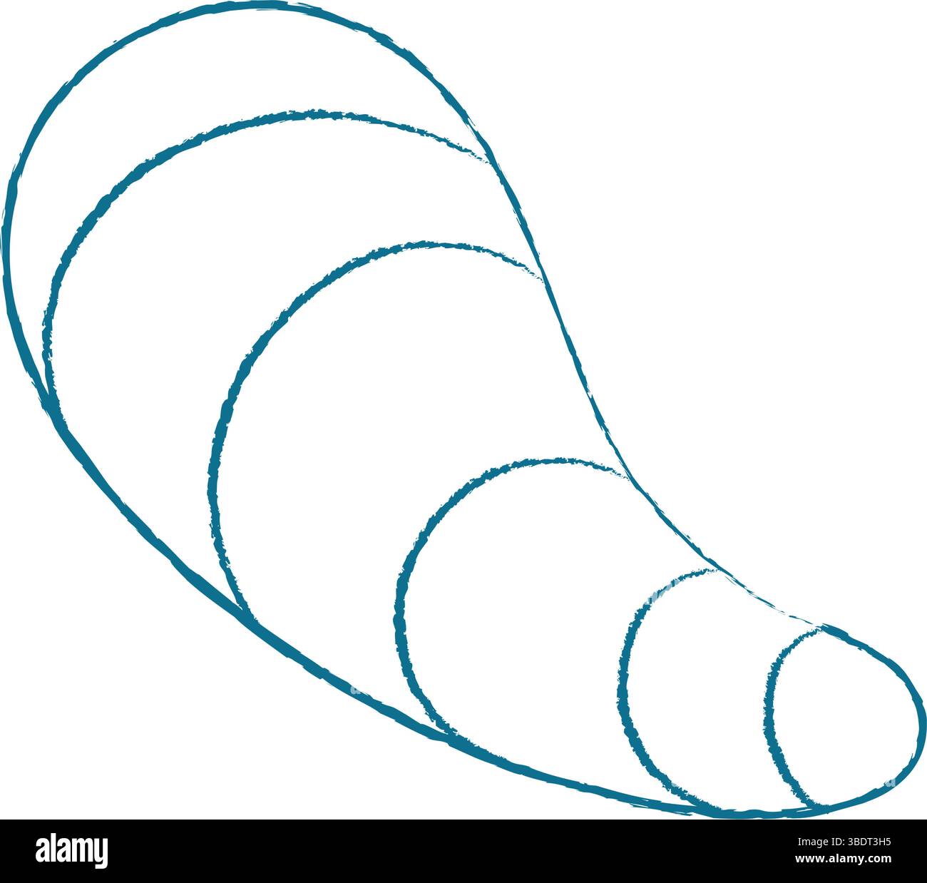 Chalk Seashell Silhouette Stock Vector Image & Art - Alamy