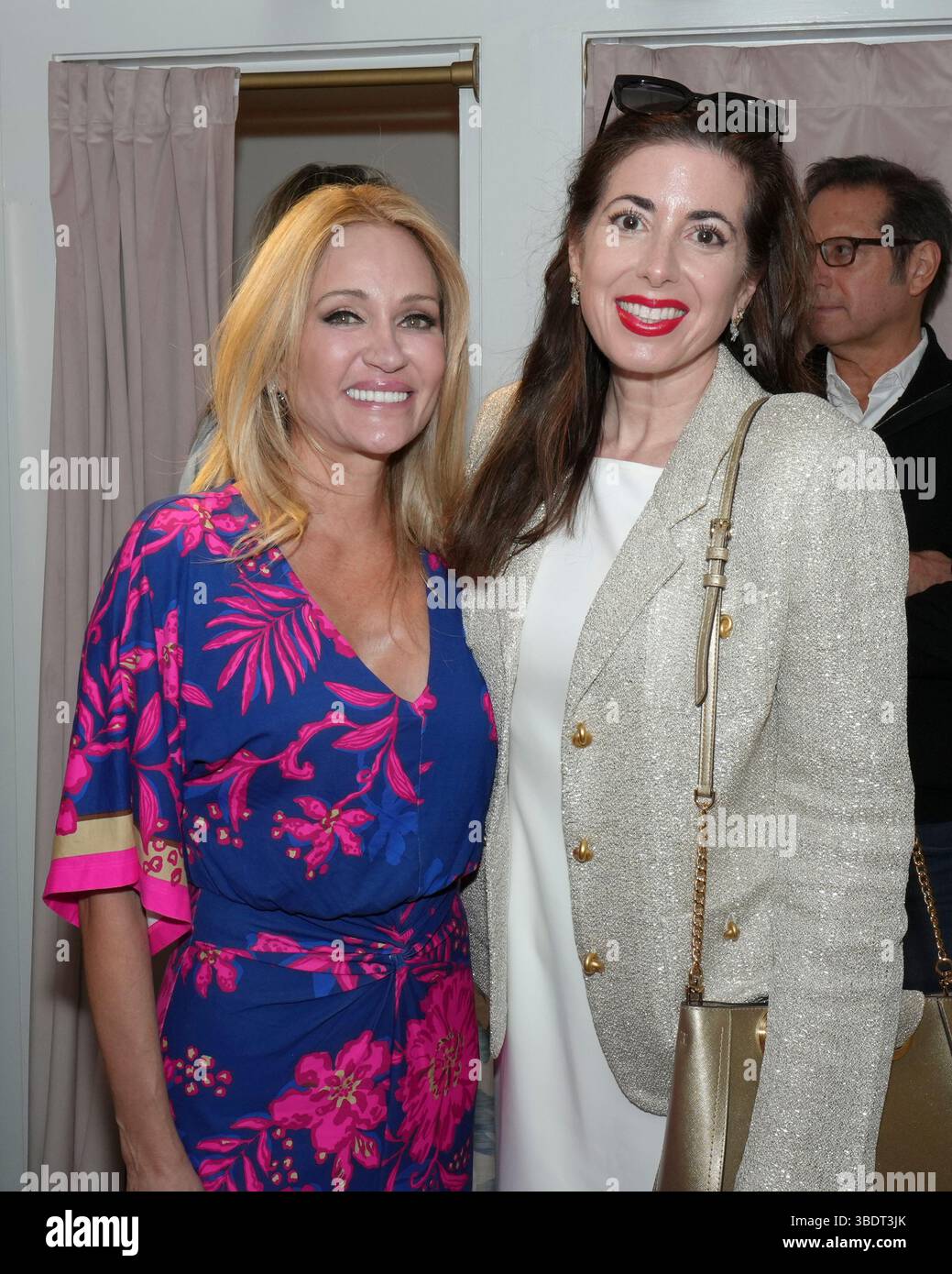 Leesa Rowland and guest attends the Leesa Rowland Cover Party for MAT ...