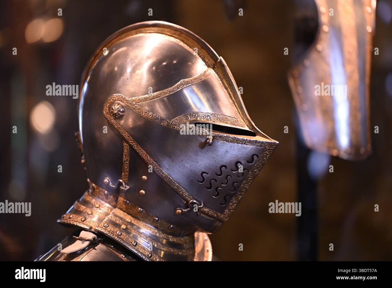 Decorative armour of King Charles II at The Tower of London UK Stock ...