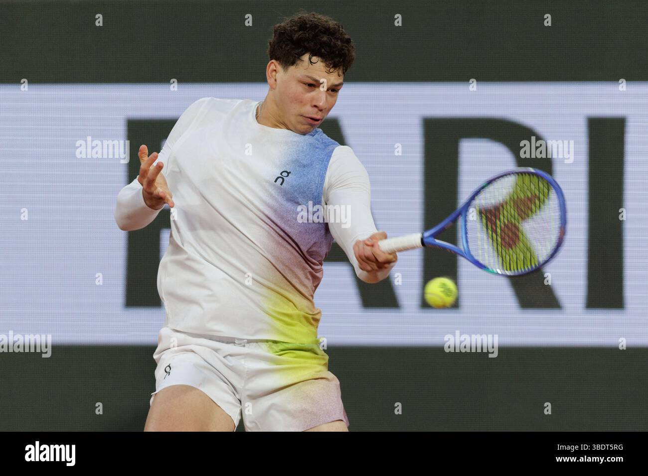 Ben Shelton of United States during the Roland-Garros 2025, French Open ...