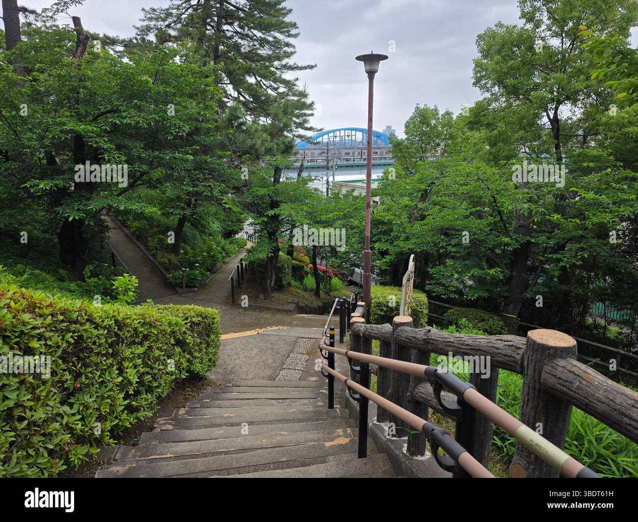 Walking Around Japanese Park and Gardens Stock Photo - Alamy