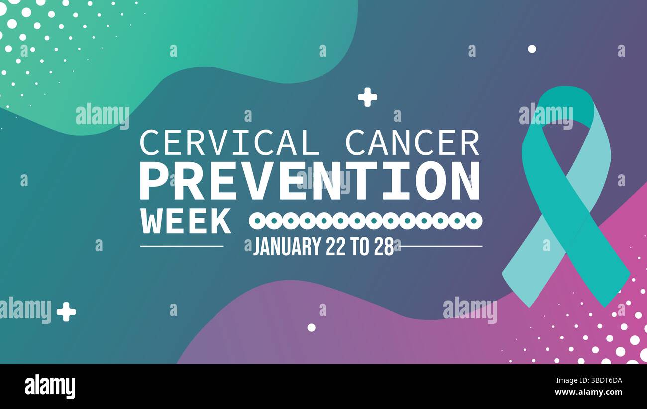 Cervical Cancer awareness month design poster banner Stock Vector Image ...