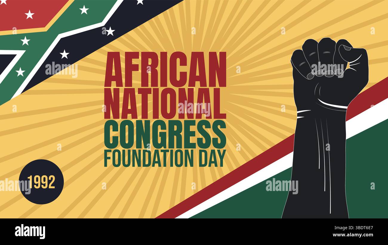 African national congress banner hi-res stock photography and images ...