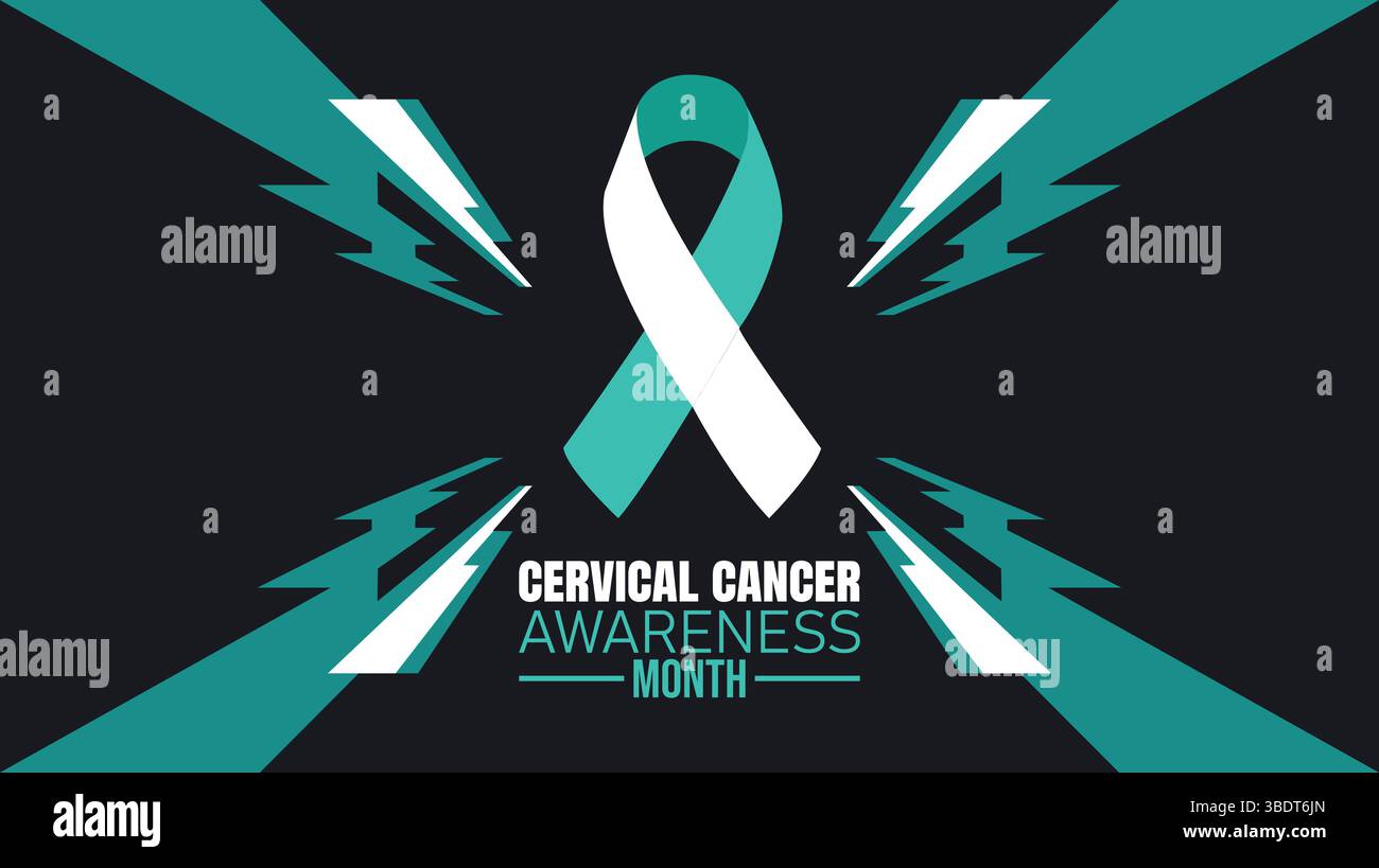 Cervical cancer awareness month design Stock Vector Image & Art - Alamy