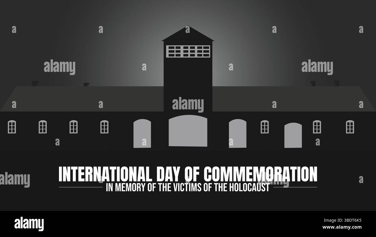 Holocaust remembrance vector vectors Stock Vector Images - Alamy
