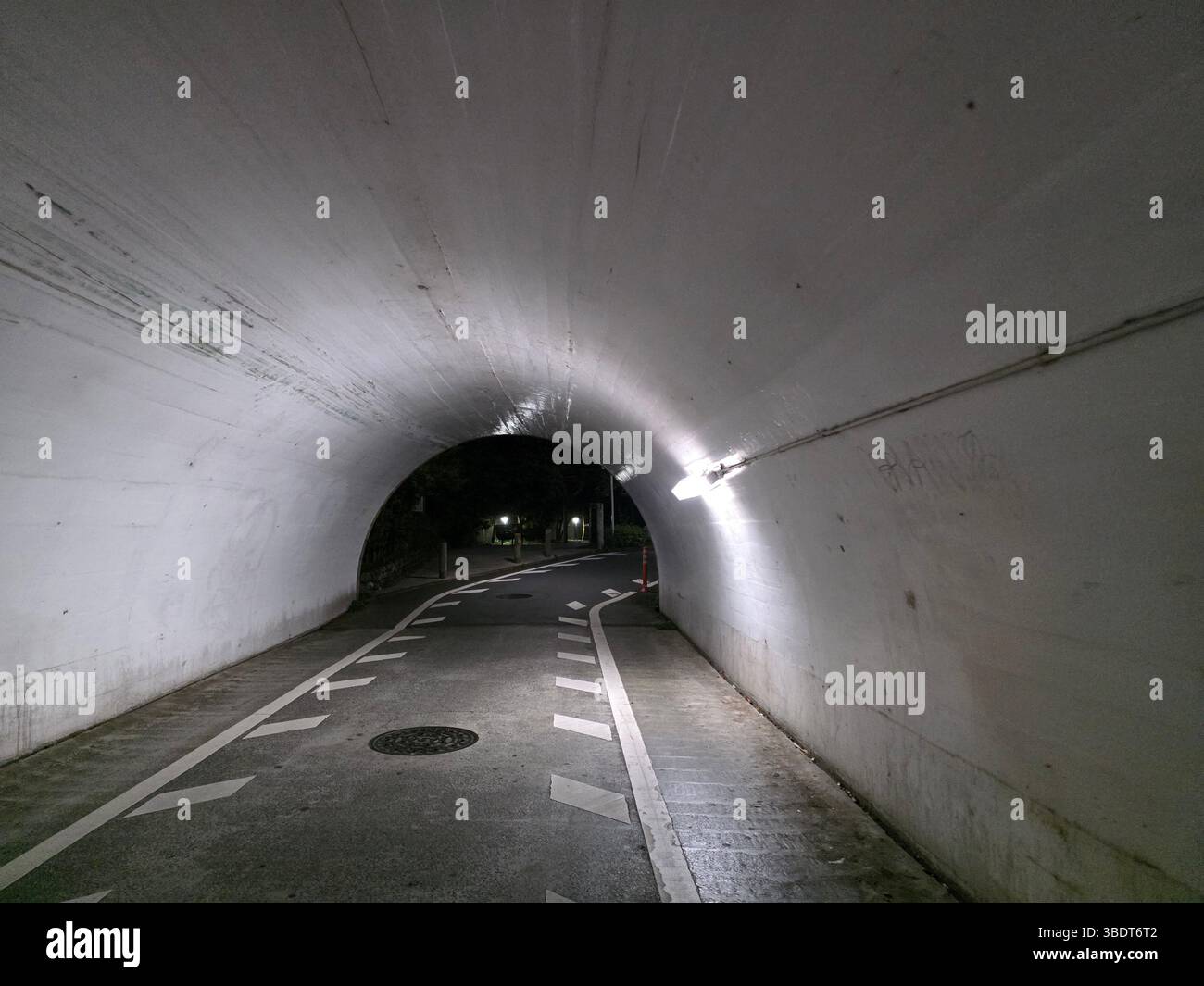 Walking Underground Tunnel Japan Stock Photo - Alamy