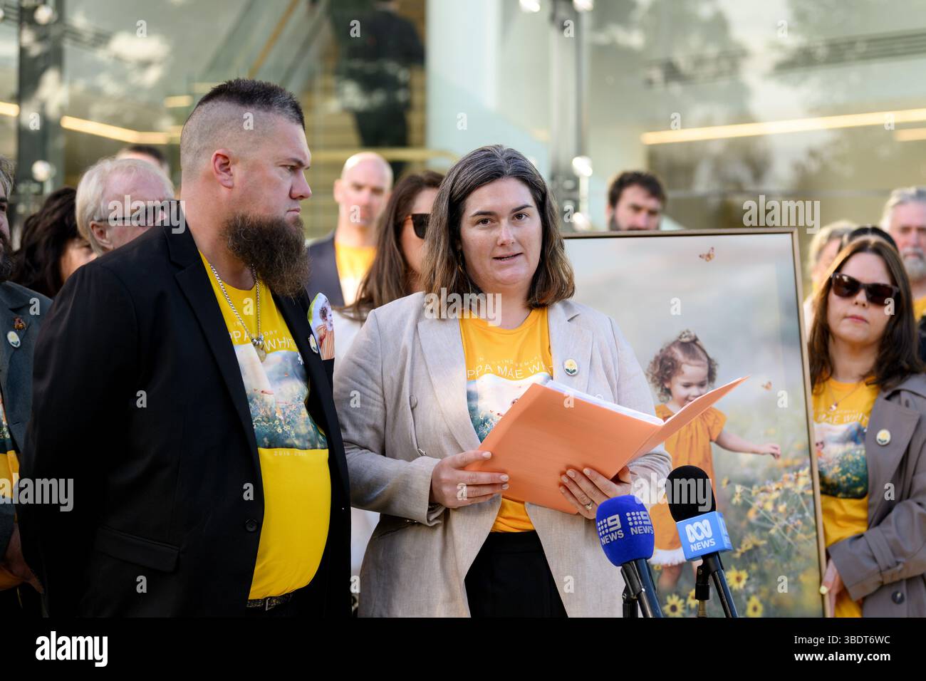 Sydney, Australia. 26th May, 2025. Annah White, mother of Pippa White ...