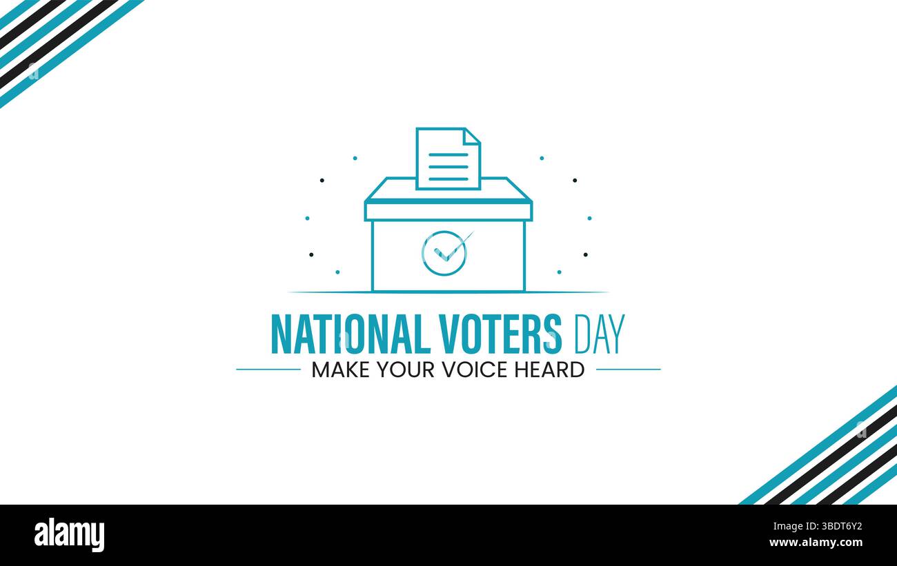 creative smart design national voters day Stock Vector Image & Art - Alamy