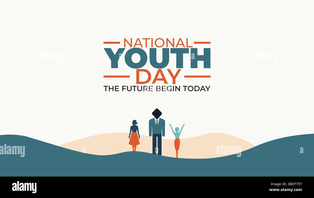 International youth day creative Stock Vector Images - Alamy