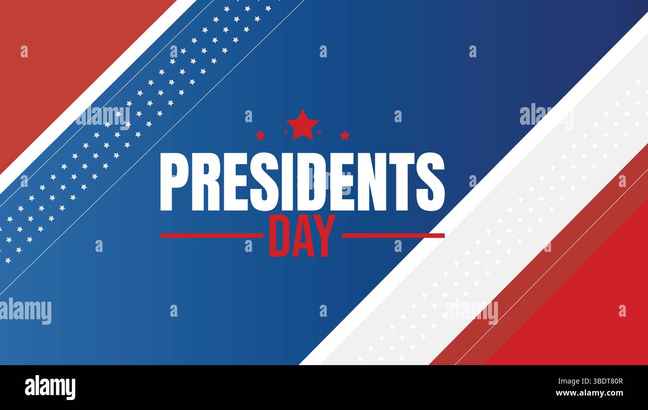 Presidents' Day 2025: A Tribute to American Icons Stock Vector Image ...