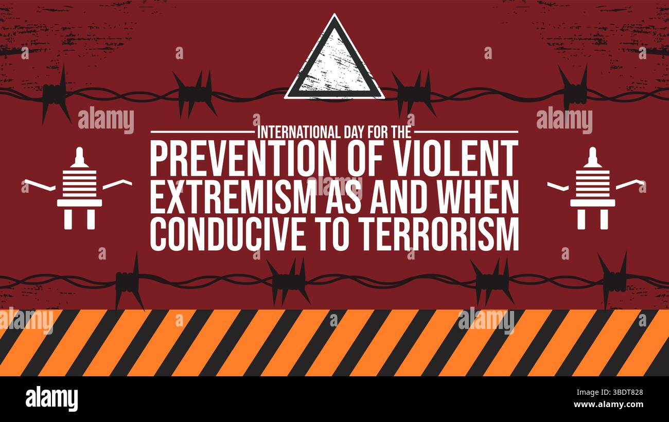 Violent extremism day vector vectors hi-res stock photography and ...