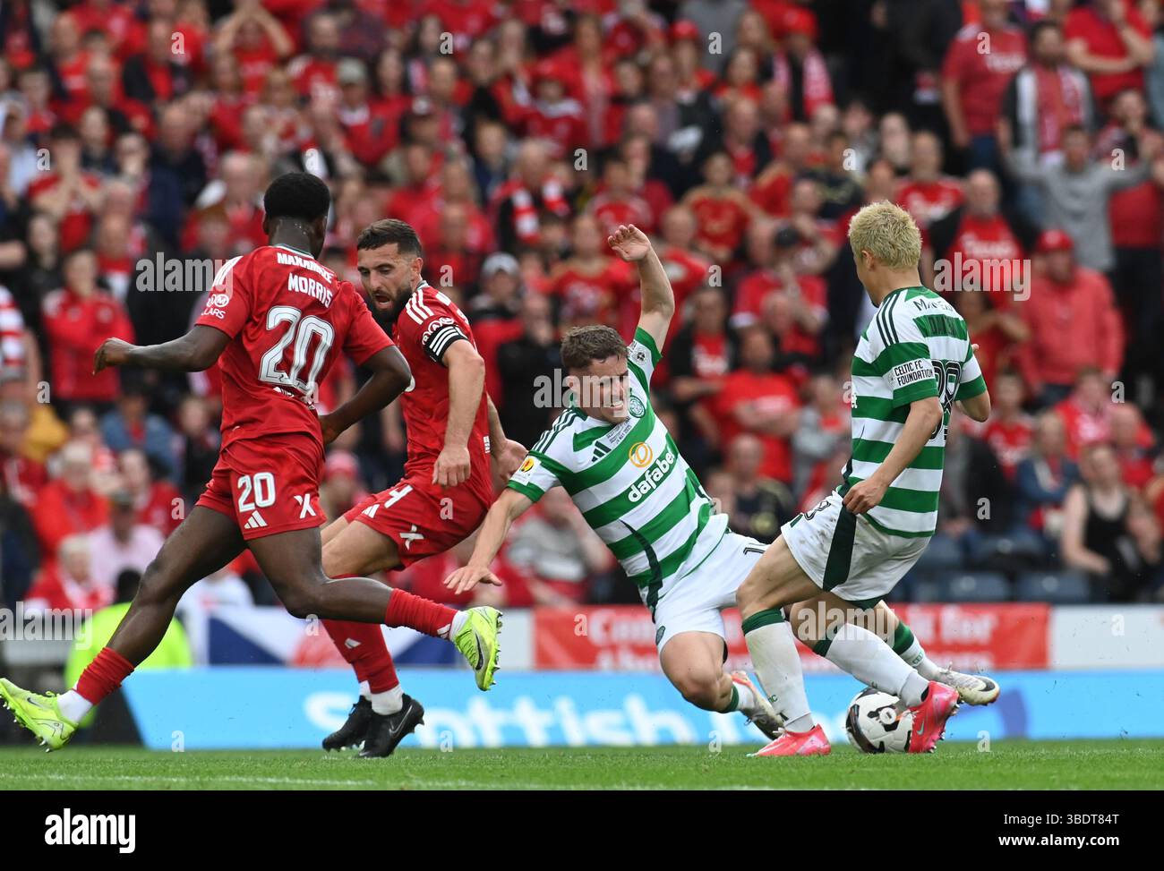 Hampden Park in Glasgow .24th May 25 Scottish Cup Final Aberdeen vs ...