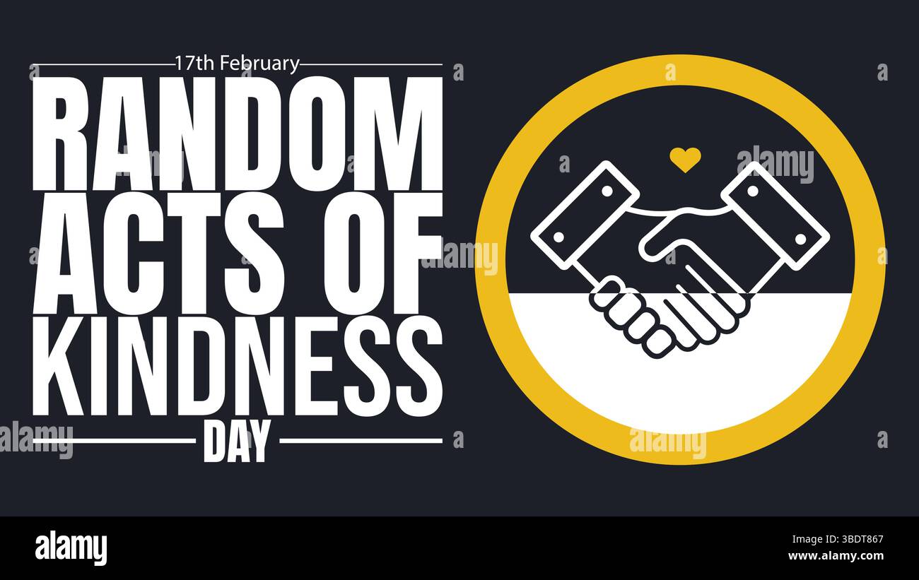 Random act of kindness day Stock Vector Images - Alamy
