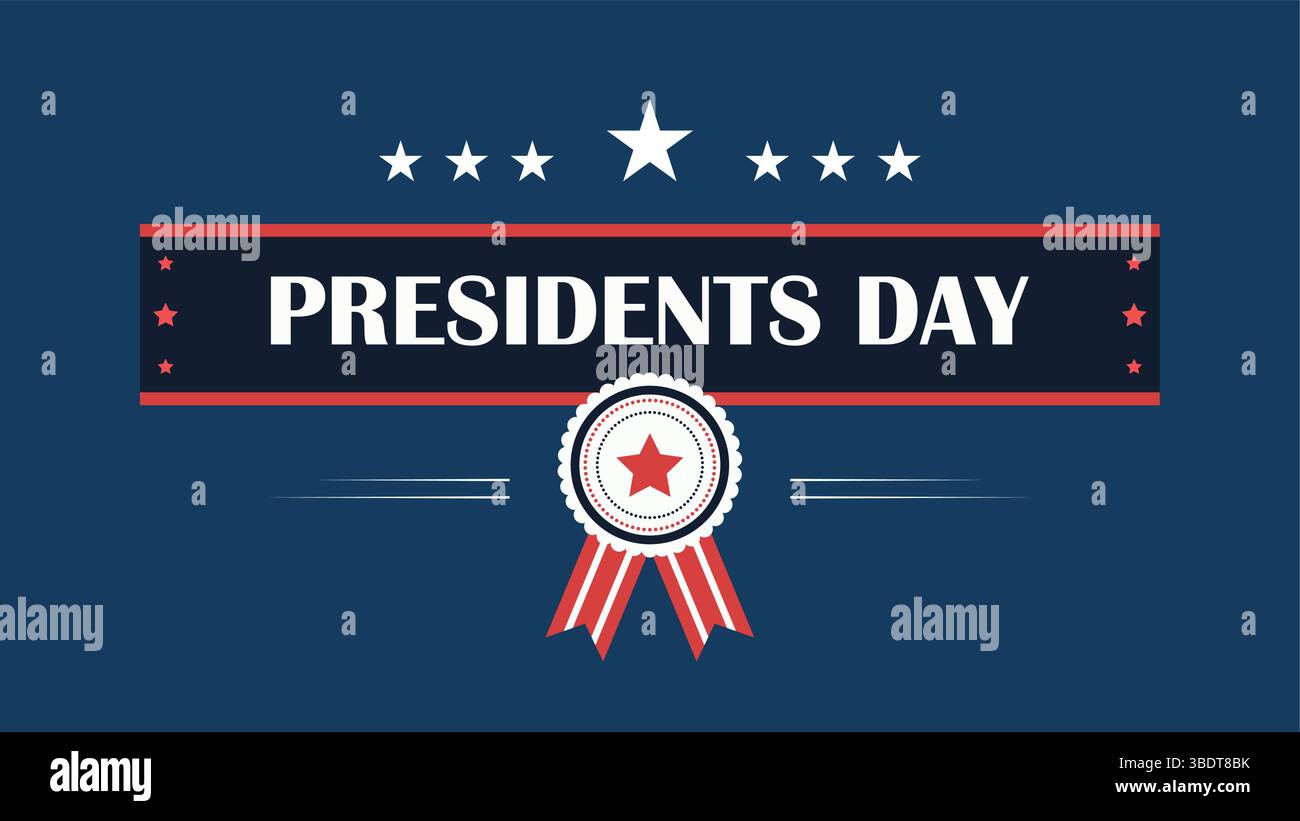 Presidents' Day 2025: A Tribute to American Icons Stock Vector Image ...