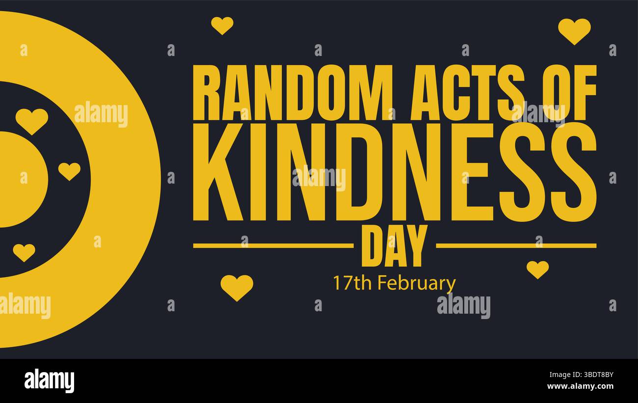 Small Acts, Big Impact: Celebrate Random Act of Kindness Day Stock ...
