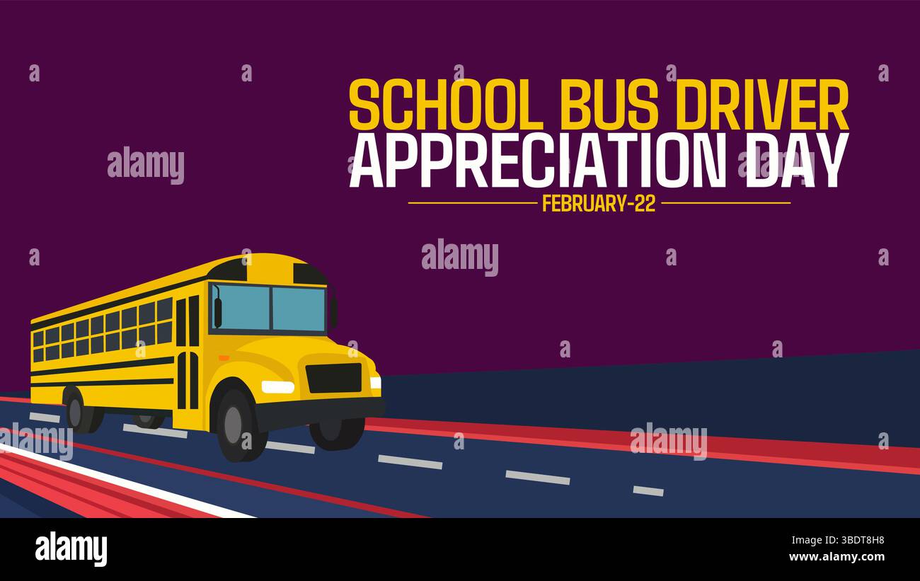 school Bus Driver Appreciation Day: Honoring Our Everyday Heroes Stock ...