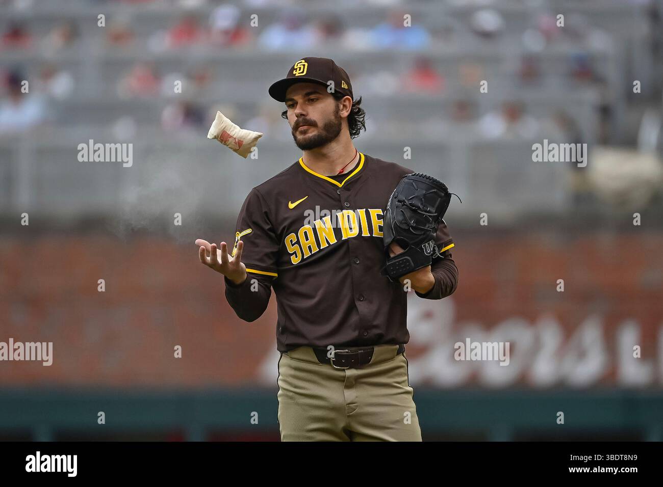 ATLANTA, GA - MAY 25: San Diego Padres pitcher Dylan Cease (84) during ...