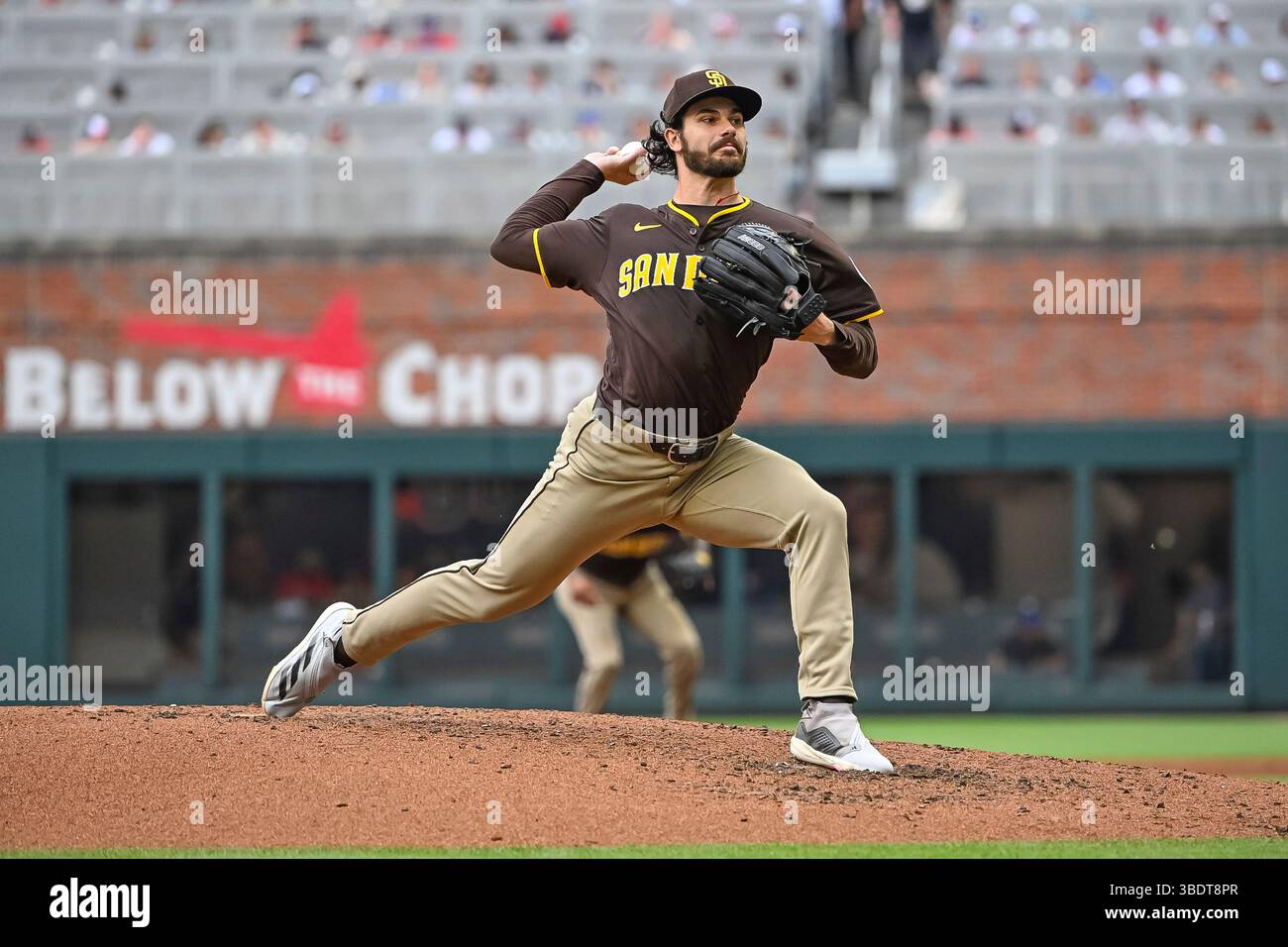 ATLANTA, GA - MAY 25: San Diego Padres pitcher Dylan Cease (84) during ...