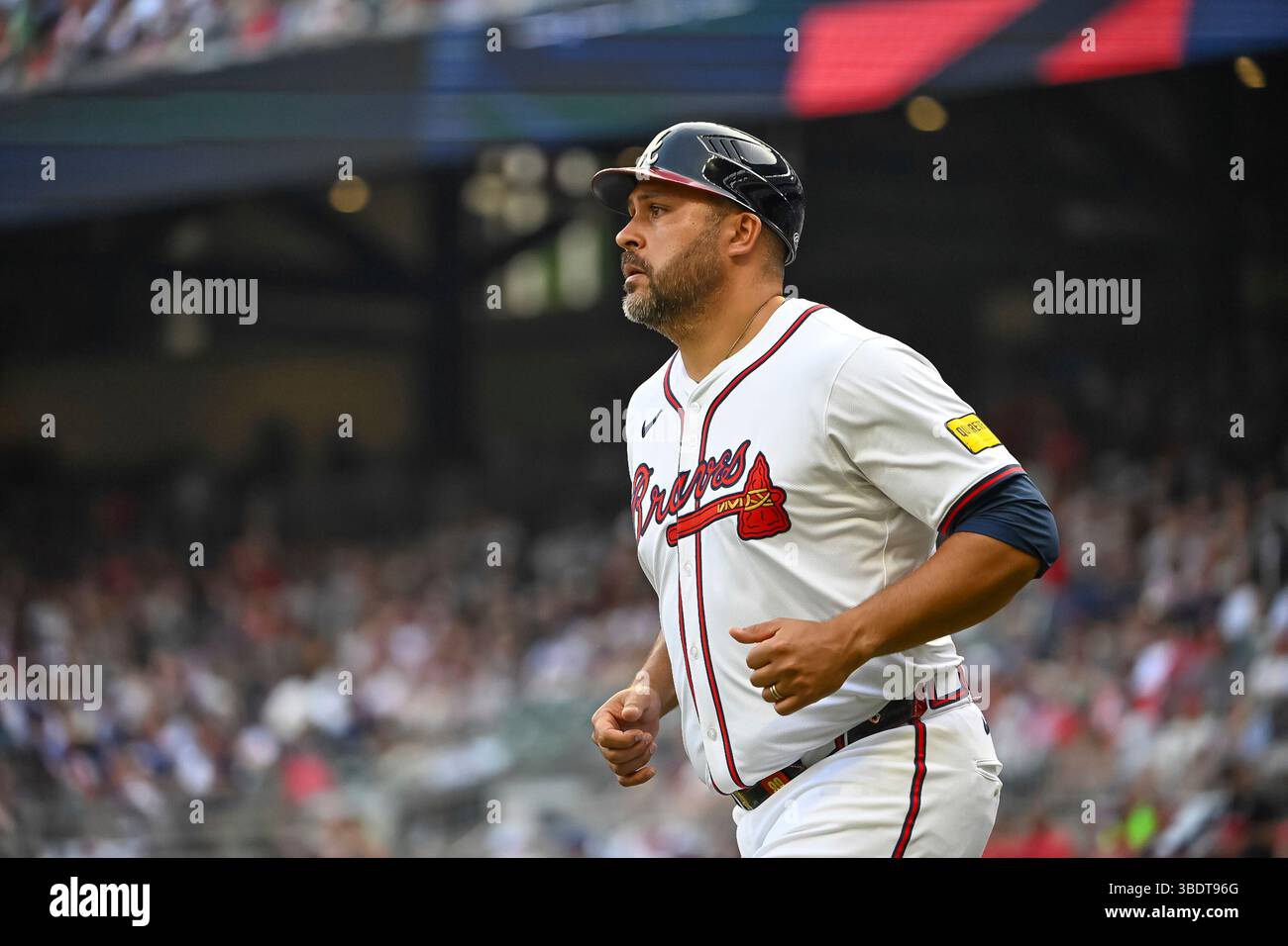 ATLANTA, GA - MAY 25: Atlanta Braves third base coach Matt Tuiasosopo ...