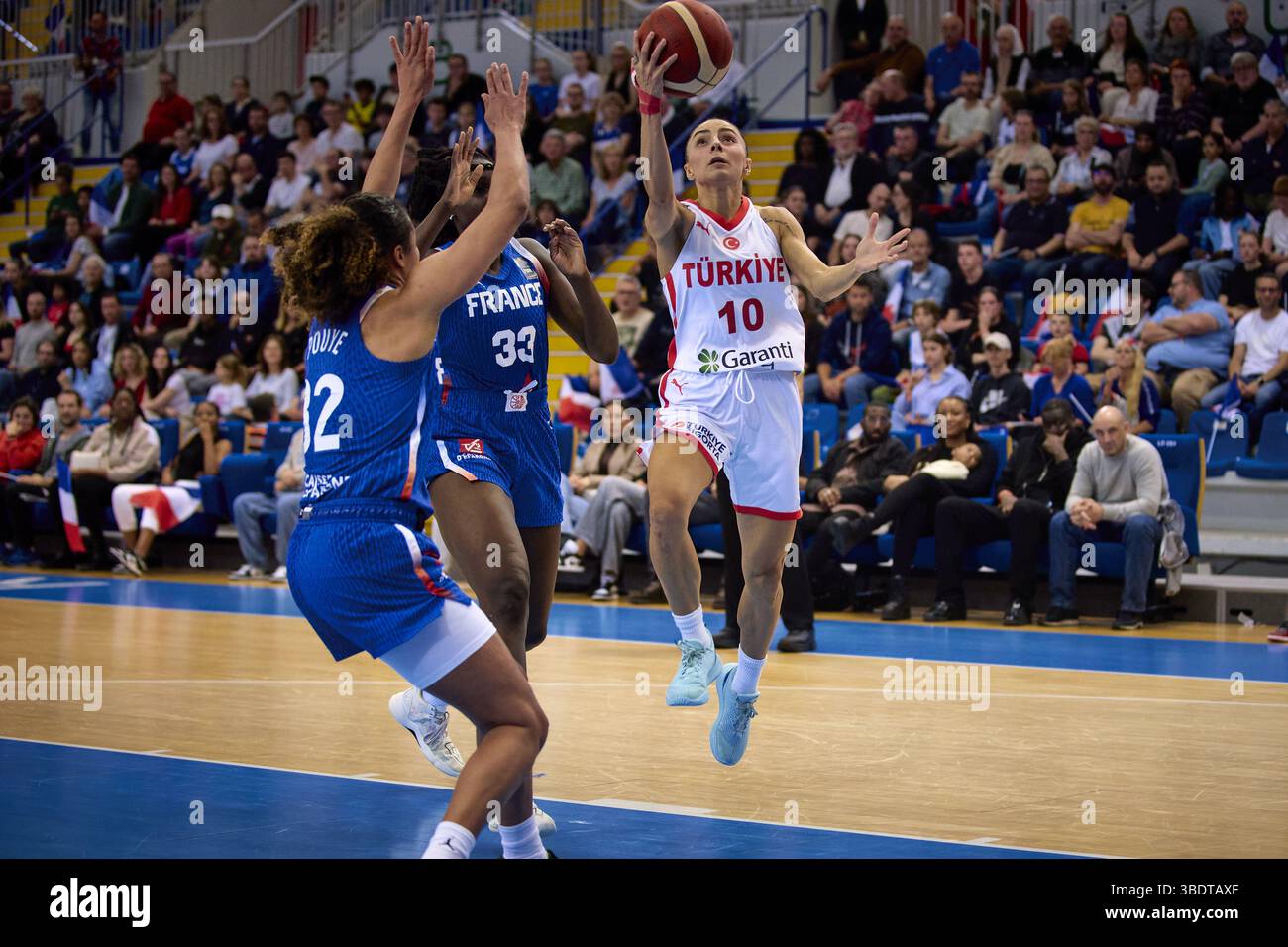 Alperi ONAR (10) of Turkiye during the Women's Friendly game basketball ...