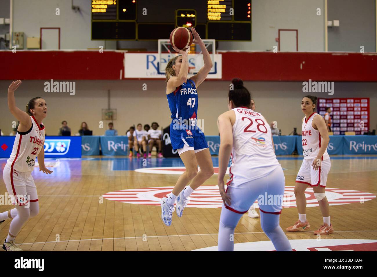 Romane BERNIES (47) of France during the Women's Friendly game ...