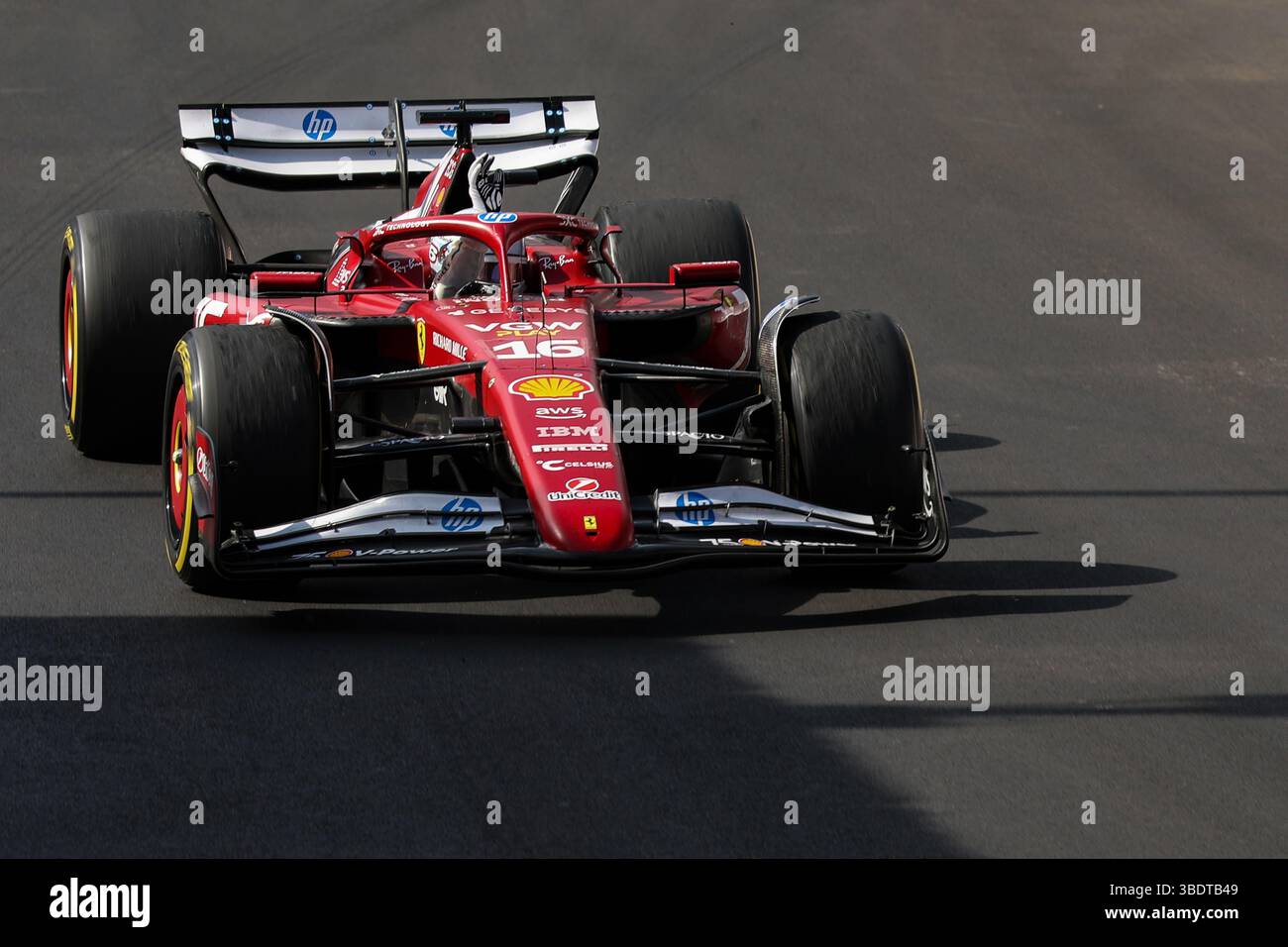 #16 Charles Leclerc (MCO) Scuderia Ferrari HP (ITA) SF25/Ferrari during ...