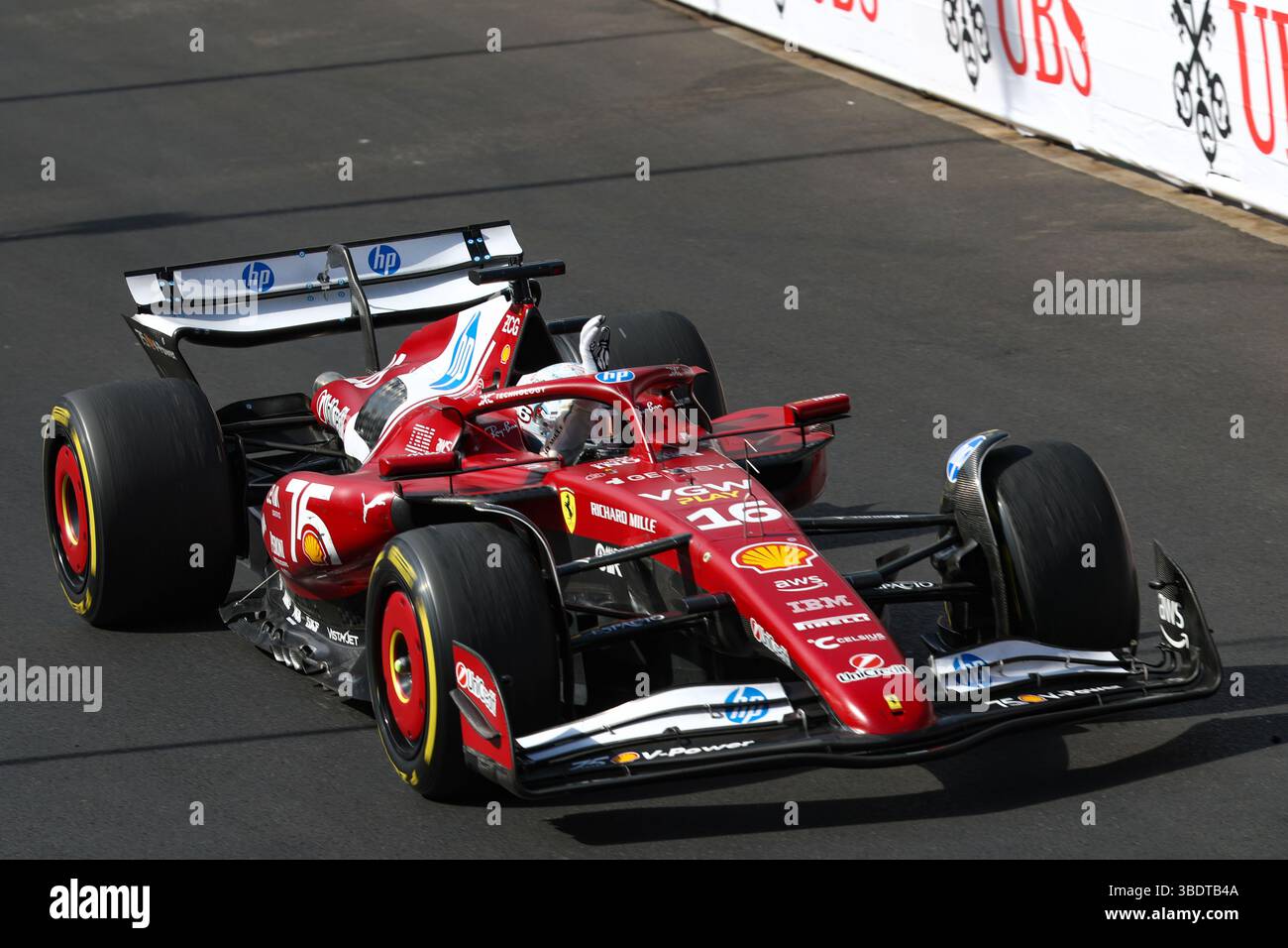 #16 Charles Leclerc (MCO) Scuderia Ferrari HP (ITA) SF25/Ferrari during ...